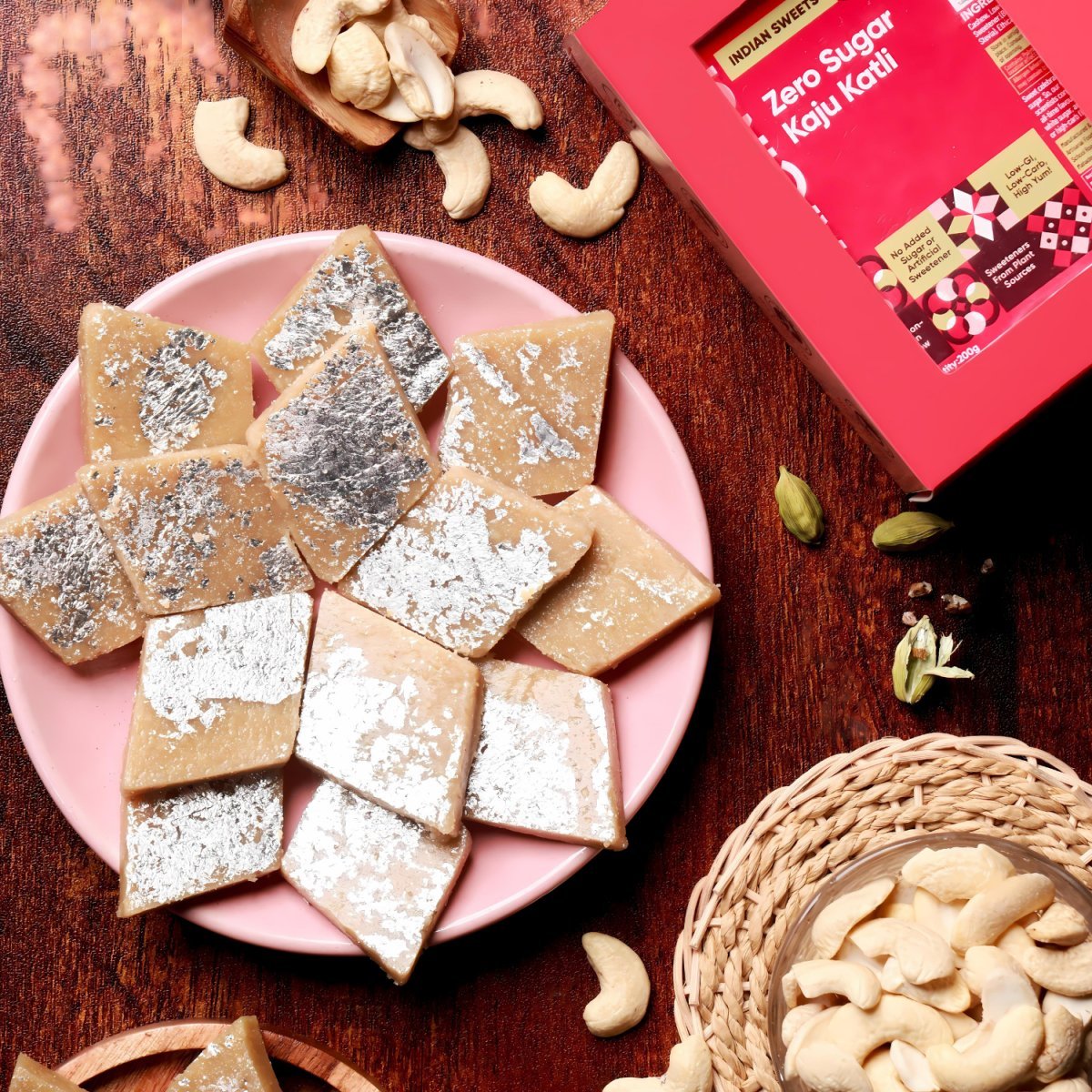 Kaju Katli (200g) & Motichoor Ladoo (200g) Combo – Artinci